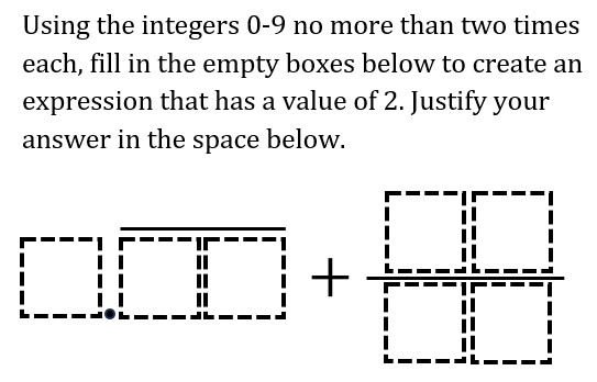 Open Middle Problems – EZMath Blog