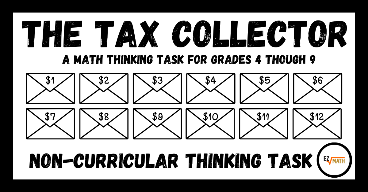 The Tax Collector – EZMath Blog